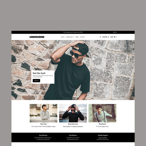 Fashionopolism Shopify theme – We Are Underground