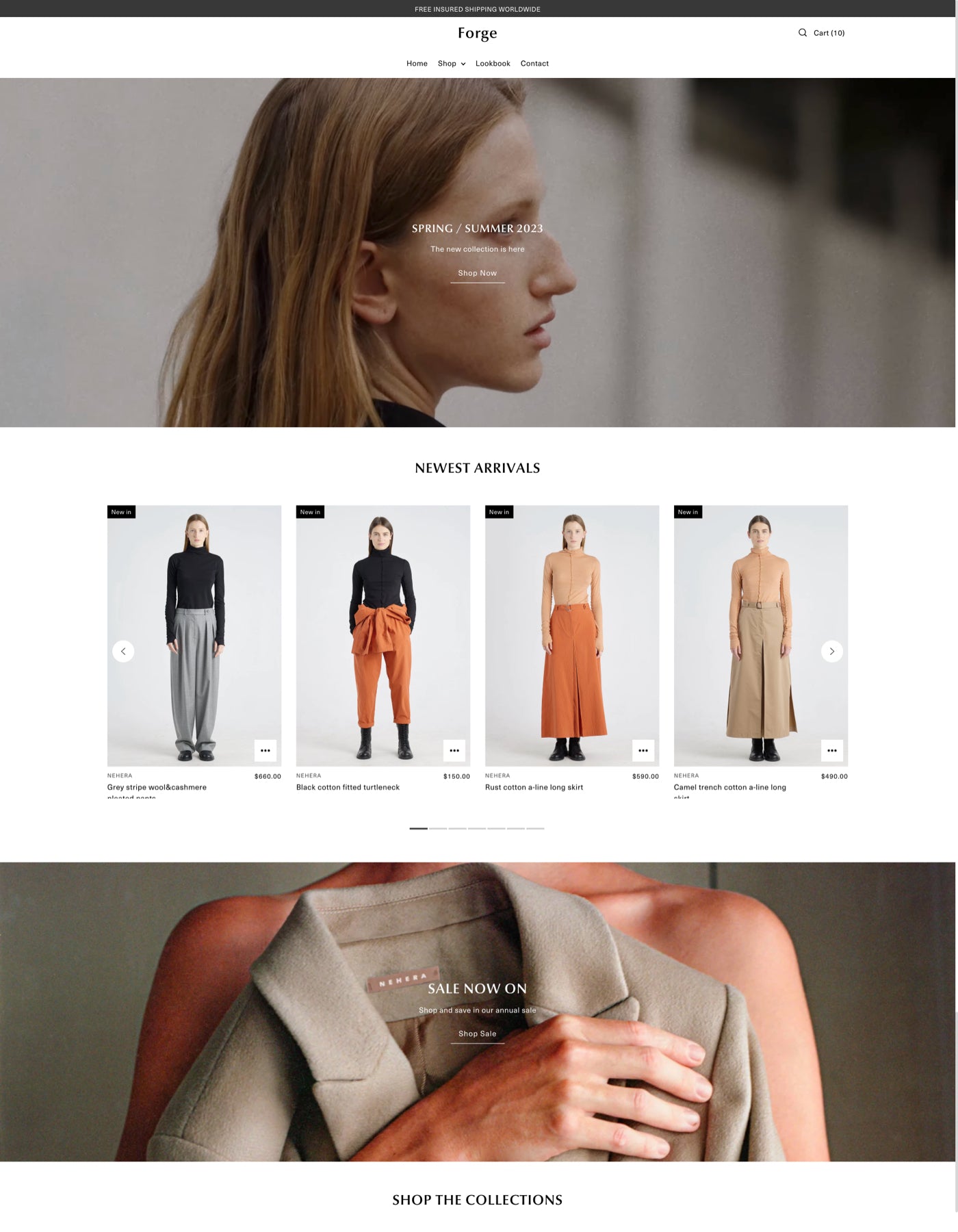 Forge Shopify theme - A unique theme for wine, jewelry and fashiom – We ...